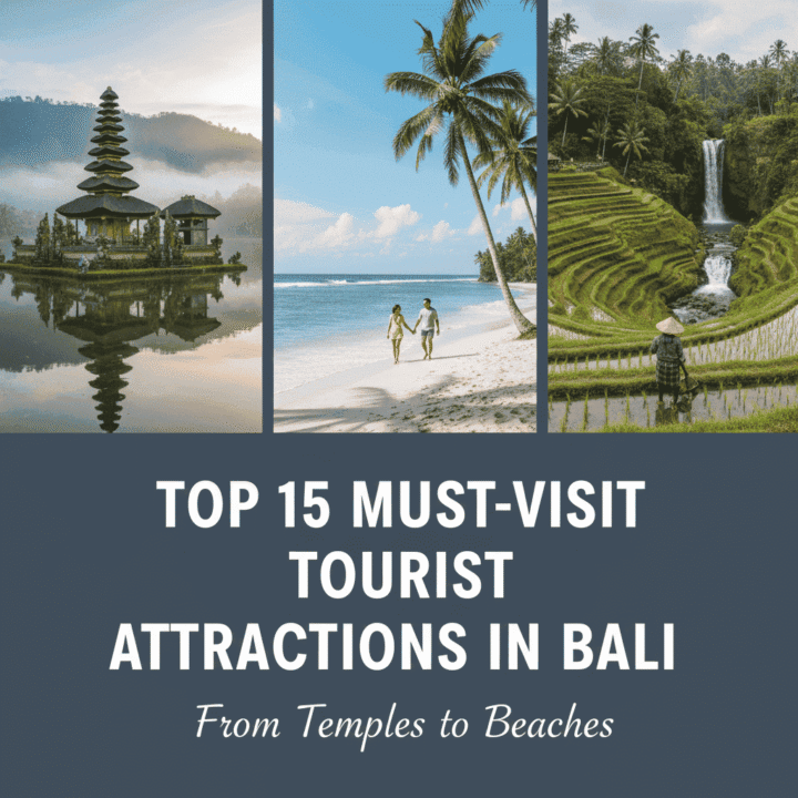 Top 15 Must-Visit Tourist Attractions in Bali From Temples to Beaches